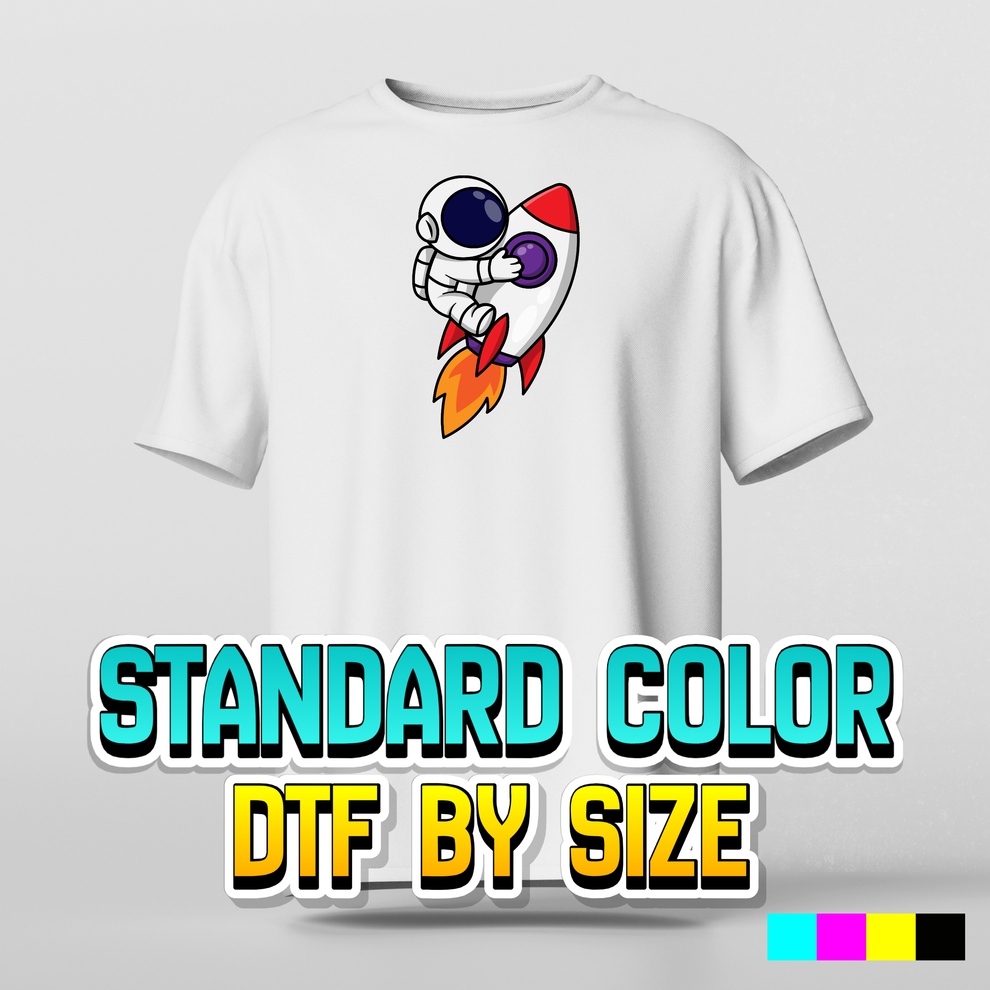 DTF (4 Color CMYK) - Image by Size - INSTA Peel Film – One Source Supply
